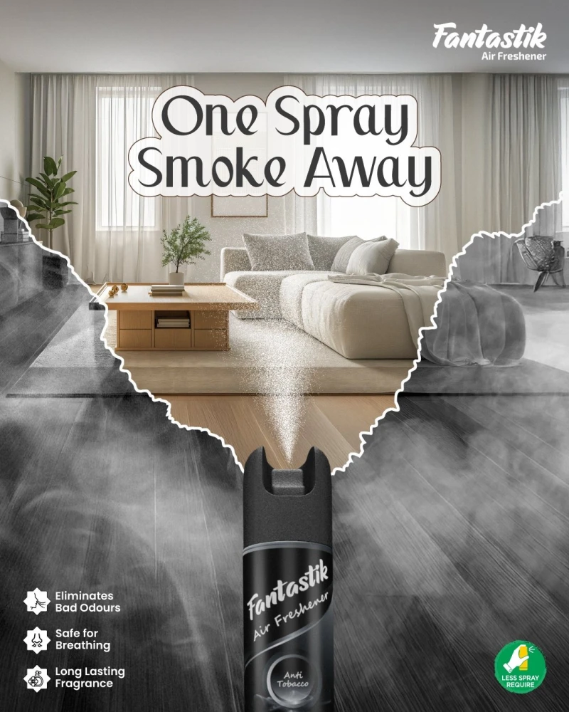 Alif Super Shop | Floris Anti Tobacco Air Freshener 300ml