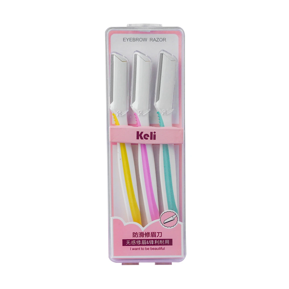 Alif Super Shop | Keli Eyebrow Razor 3pcs Set